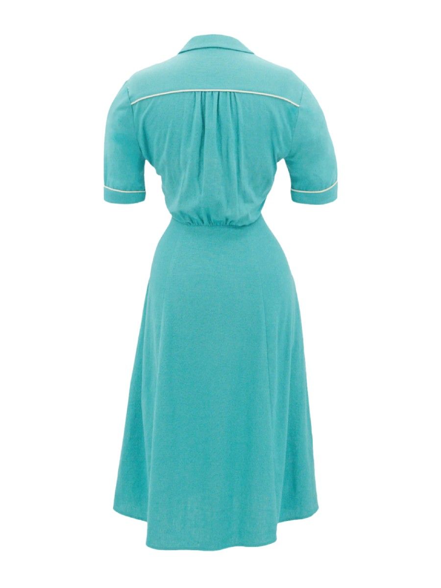 Revival Vintage Harmony Shirt Dress Palm Beach